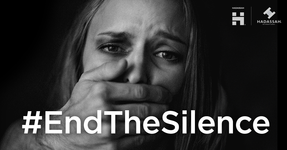 End The Silence Campaña Global de Hadassah